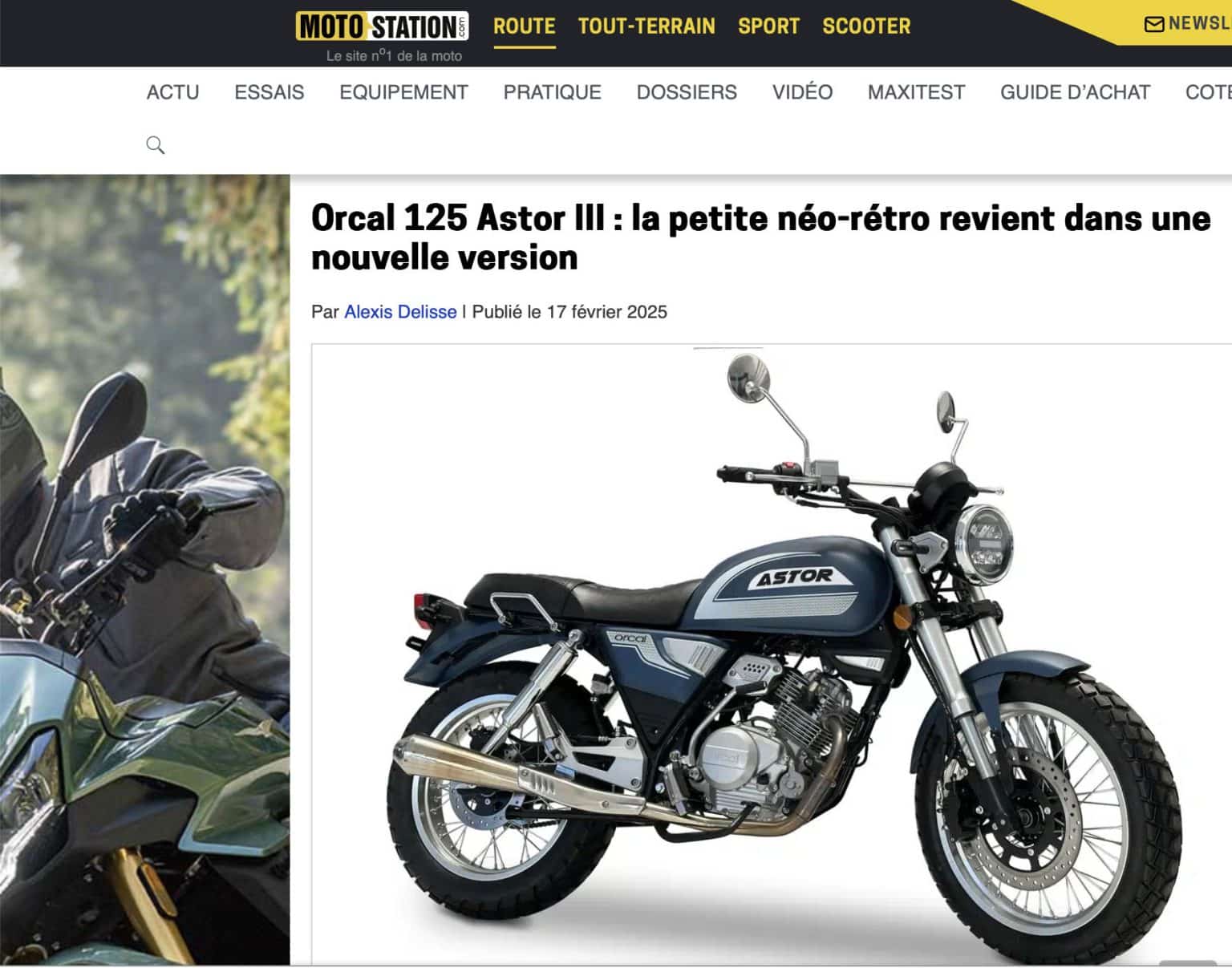 Orcal ASTOR 3 - Orcal motor